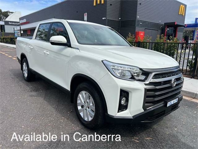 2022 Ssangyong Musso Q250 MY23 ELX Crew Cab XLV White 6 Speed Sports ...