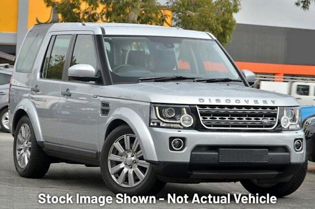 2015 Land Rover Discovery Series 4 L319 15MY TDV6 Silver 8 Speed Sports ...