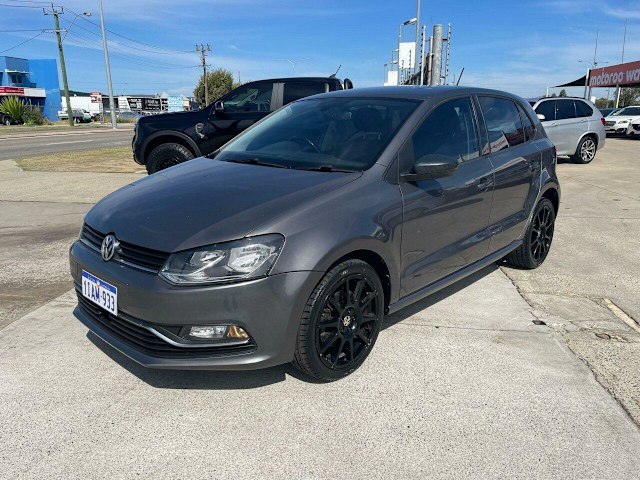 2016 Volkswagen Polo 6R MY16 81TSI DSG Comfortline Grey 7 Speed Sports ...