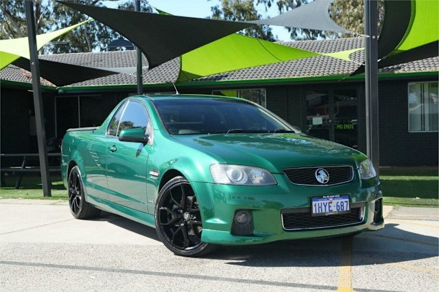 2011 Holden Commodore VE II SS-V Green 6 Speed Automatic Utility | Cars ...