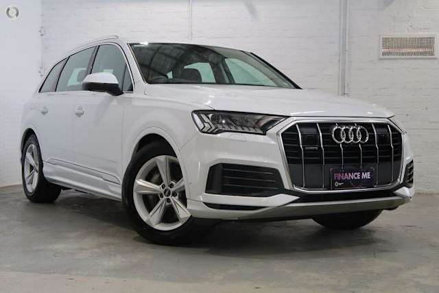 2021 Audi Q7 4M MY21 45 TDI Tiptronic Quattro White 8 Speed Sports ...