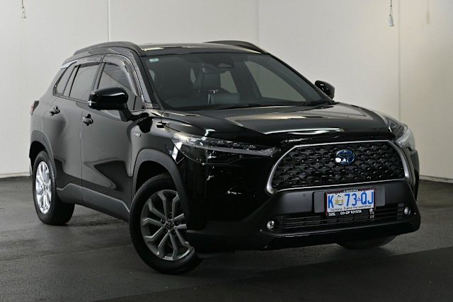 2022 Toyota Corolla Cross Mxgh15R GXL eFour Eclipse Black 1 Speed ...