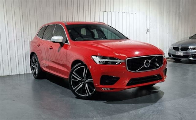 2018 Volvo XC60 UZ MY18 D5 AWD R-Design Red 8 Speed Sports Automatic ...