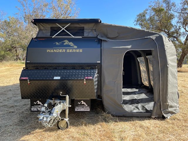 Wander Series 15FT Family Van Off Road Caravan - fully enclosed air inflation annex | Caravans ...