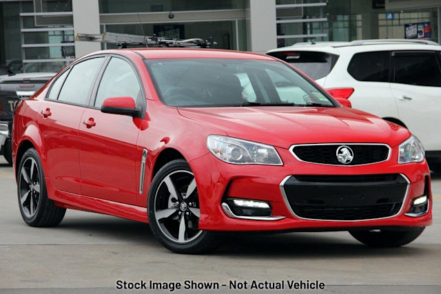 2017 Holden Commodore VF II MY17 SV6 Red 6 Speed Sports Automatic Sedan ...