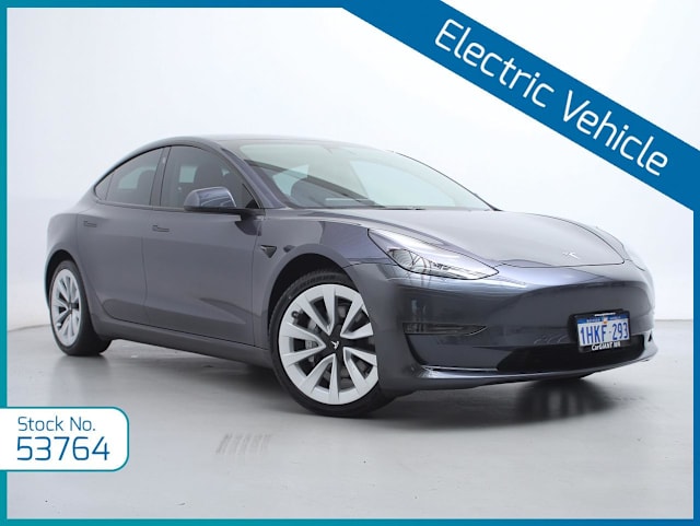2021 Tesla Model 3 MY21 Update Long Range AWD Blue 1 Speed Automatic ...