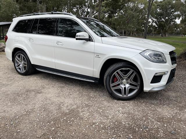 2013 Mercedes-Benz GL-Class X166 GL63 AMG SPEEDSHIFT PLUS White 7 Speed ...
