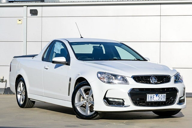 2016 Holden Ute VF II MY16 SV6 Ute White 6 Speed Sports Automatic ...