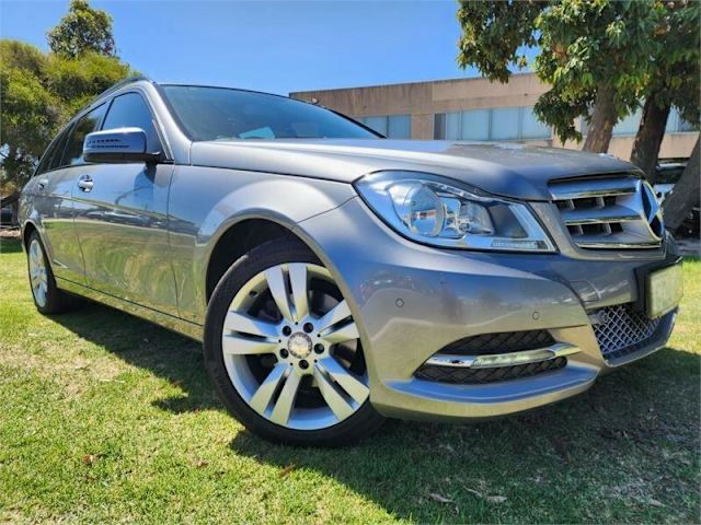 2012 Mercedes-Benz C200 W204 MY12 Elegance BE Grey 7 Speed Automatic G ...