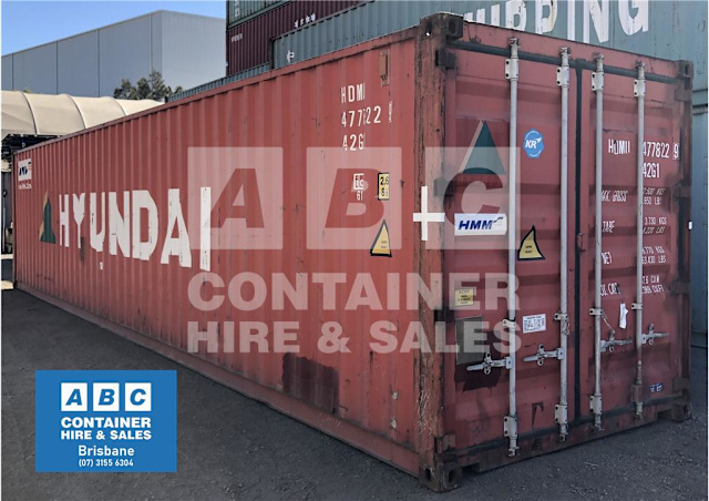 40 Foot GP Cargoworthy Shipping container - in Brisbane | Construction ...