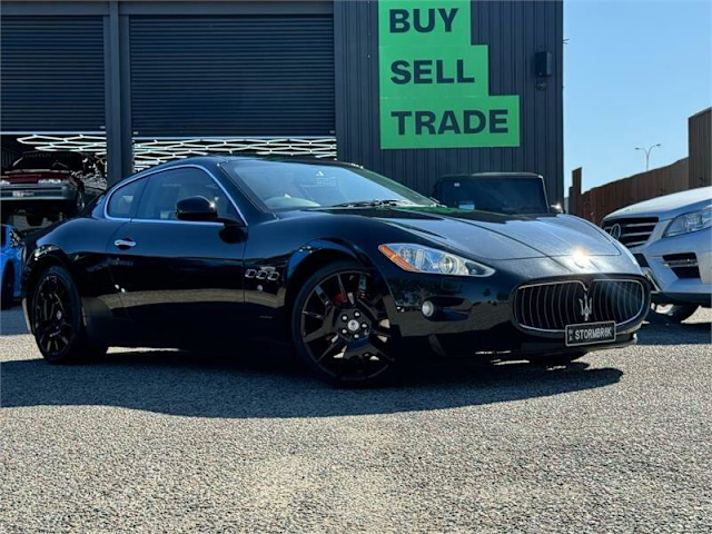 2008 Maserati Granturismo Black 6 Speed Sequential Manual Coupe | Cars ...