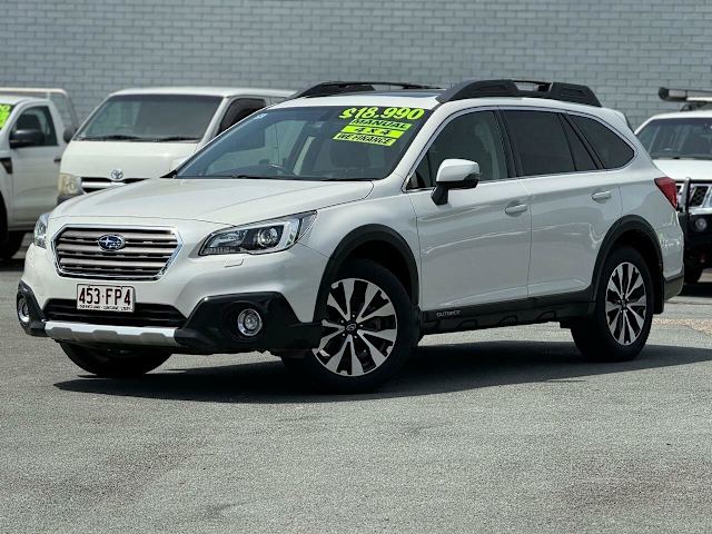 2016 Subaru Outback B6A MY16 2.0D AWD Premium White 6 Speed Manual ...