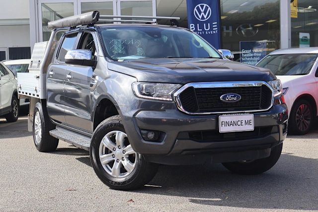 2021 Ford Ranger PX MkIII 2021.75MY XLT Double Cab Meteor Grey 10 Speed ...