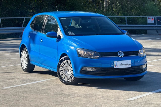 2016 Volkswagen Polo 6R MY16 66 TSI Trendline Blue 5 Speed Manual ...