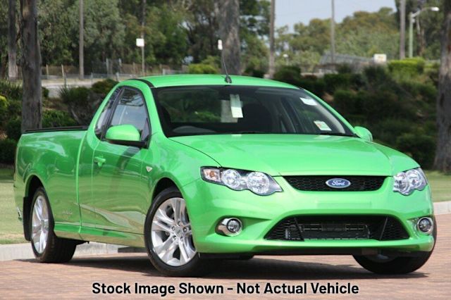 2010 Ford Falcon FG XR6 Green 5 Speed Auto Seq Sportshift Utility ...