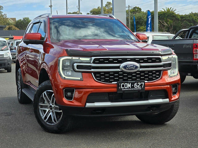 2022 Ford Everest UB 2022.00MY Platinum 4WD Sedona Red 10 Speed Sports ...