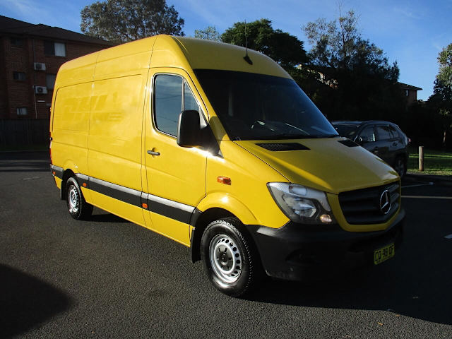 2018 Mercedes-Benz Sprinter 906 MY14 313CDI MWB Yellow 7 Speed ...