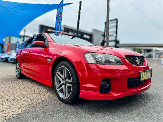 2011 Holden Commodore VE II SV6 Red 6 Speed Automatic Sportswagon ...