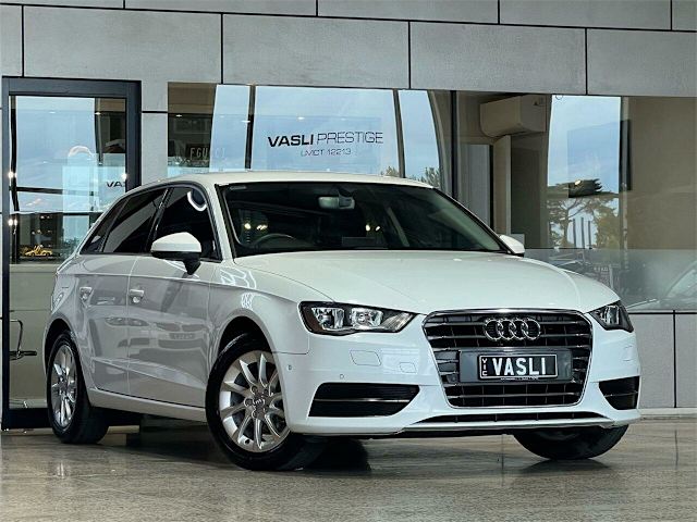 2016 Audi A3 8V MY16 Attraction Sportback S Tronic White 7 Speed Sports ...