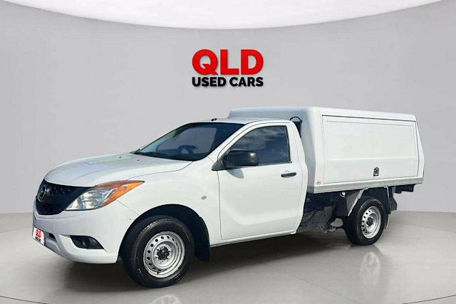 2012 Mazda BT-50 UP0YD1 XT 4x2 White 6 Speed Manual Cab Chassis | Cars ...