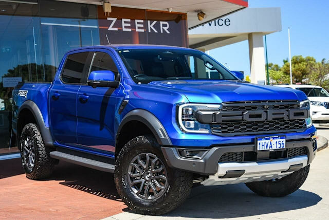 2023 Ford Ranger PY 2022MY Raptor FullTime 4WD DR Blue 10 Speed Sports ...