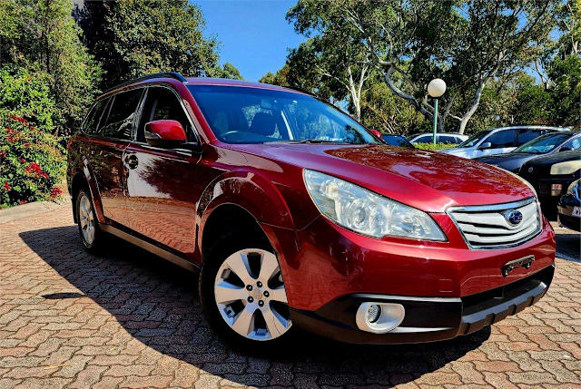 2012 Subaru Outback MY12 2.5i AWD Maroon Continuous Variable Wagon ...