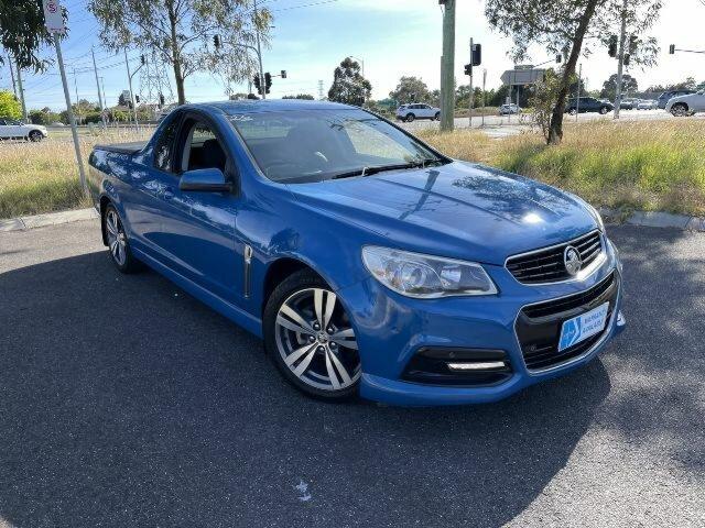 2015 Holden Ute VF MY15 SV6 Ute Blue 6 Speed Sports Automatic Utility ...
