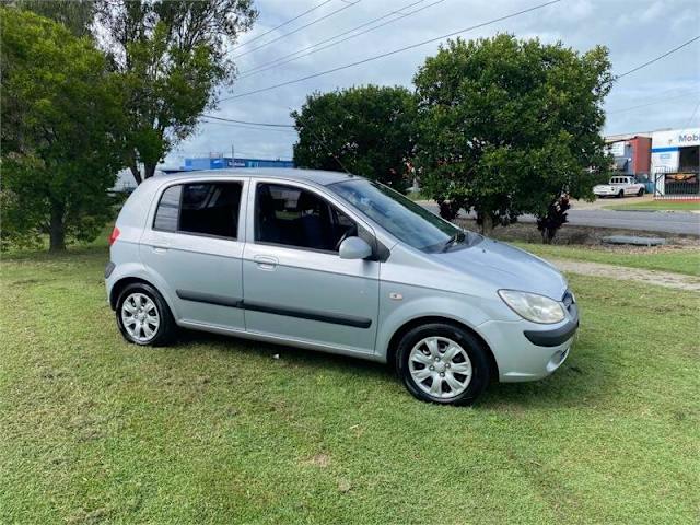 2010 Hyundai Getz TB MY09 SX Silver, Chrome 4 Speed Automatic Hatchback ...