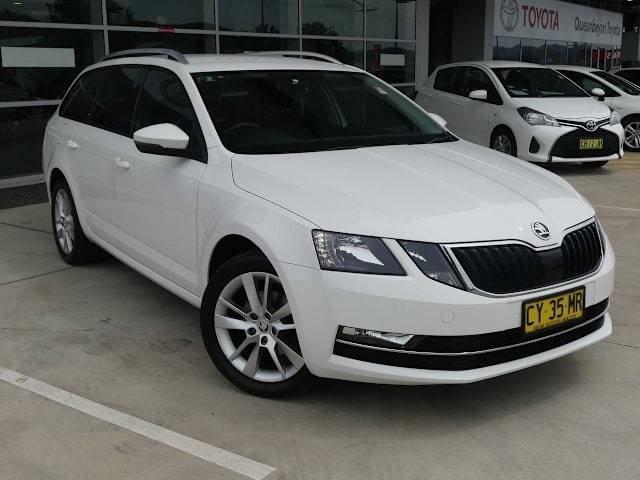 2020 Skoda Octavia NE MY20 110 TSI Base White 7 Speed Auto Direct Shift ...