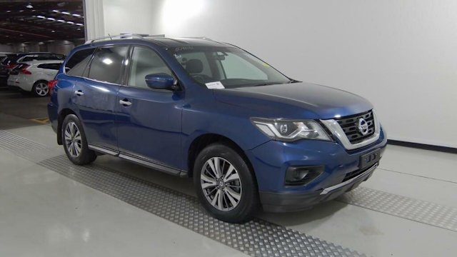 2018 Nissan Pathfinder R52 MY17 Series 2 ST (4x2) Caspian Blue ...
