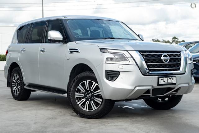 2021 Nissan Patrol Y62 MY21 TI Silver 7 Speed Sports Automatic Wagon ...