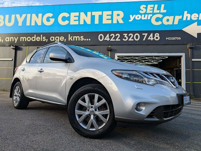 2012 Nissan Murano Z51 Series 3 TI Silver 6 Speed Constant Variable ...