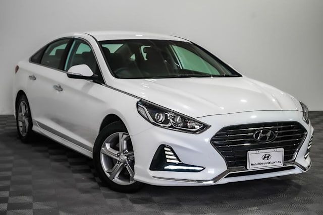 2019 Hyundai Sonata LF4 MY19 Active White 6 Speed Sports Automatic ...