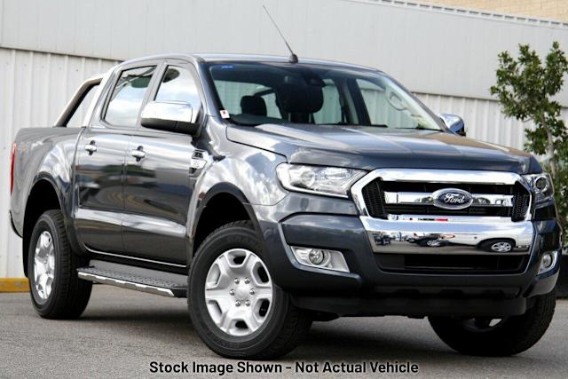 2016 Ford Ranger PX MkII XLT 3.2 (4x4) Grey 6 Speed Manual Double Cab ...