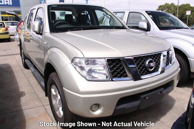 2010 Nissan Navara D40 ST (4x4) Gold 6 Speed Manual Dual Cab Pick-up ...