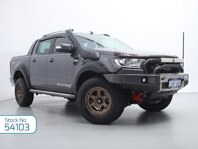 2016 Ford Ranger PX MkII MY17 Wildtrak 3.2 (4x4) Grey 6 Speed Automatic ...
