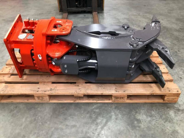 5 Finger Rotating Multi Grapple / Grab to suit 6-10T excavator ...