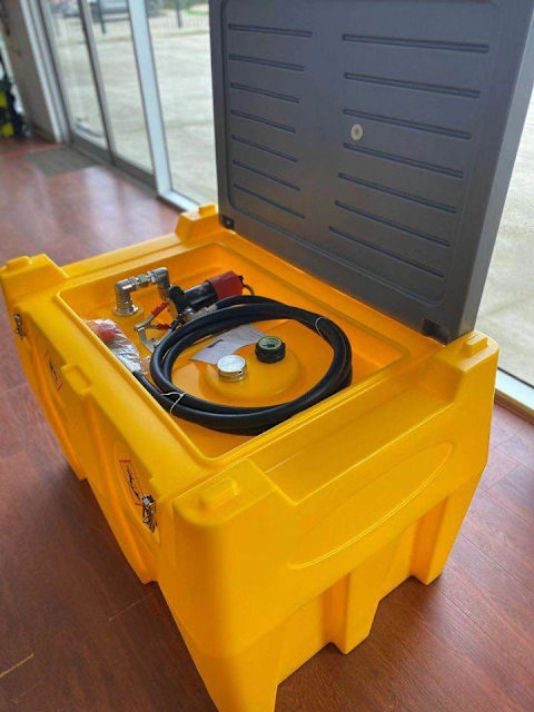 2023 UHI New 450L Diesel Fuel Cell Tank with 12v Pump & Bowser trigger ...