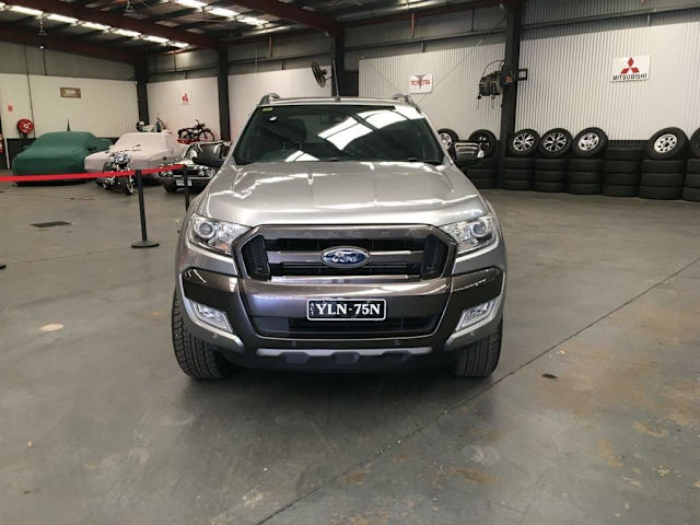2016 Ford Ranger PX MkII MY17 Wildtrak 3.2 (4x4) Grey 6 Speed Manual ...