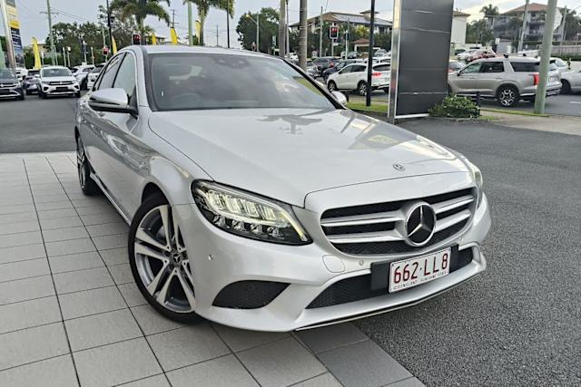 2021 Mercedes-Benz C-Class W205 801MY C300 9G-Tronic Silver, Chrome 9 ...
