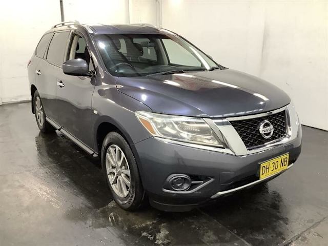 2014 Nissan Pathfinder R52 ST (4x2) Blue Continuous Variable Wagon ...