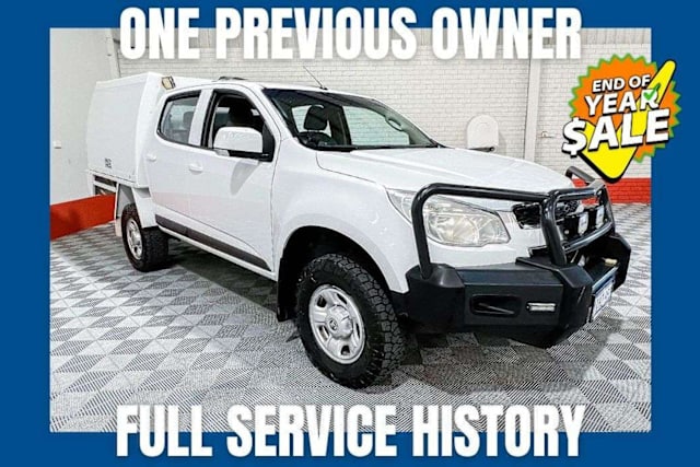 2016 Holden Colorado RG LS White Steptronic Cab Chassis | Cars, Vans ...