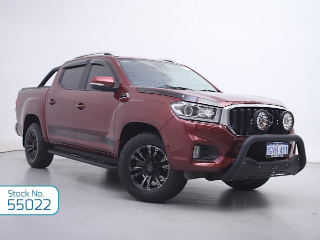 2019 LDV T60 SK8C Trailrider (4x4) Red 6 Speed Direct Shift Double Cab ...