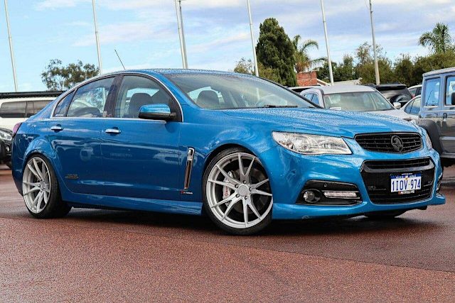 2014 Holden Commodore VF MY14 SS V Redline Blue 6 Speed Manual Sedan ...