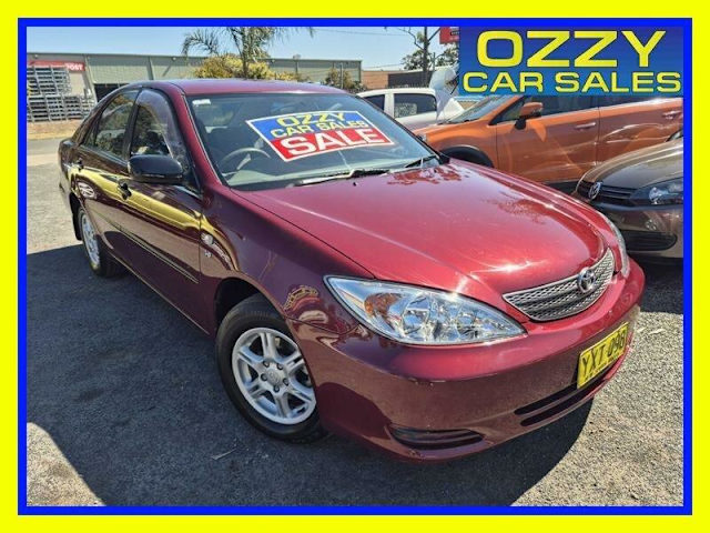 2003 Toyota Camry MCV36R Altise Red 4 Speed Automatic Sedan | Cars ...