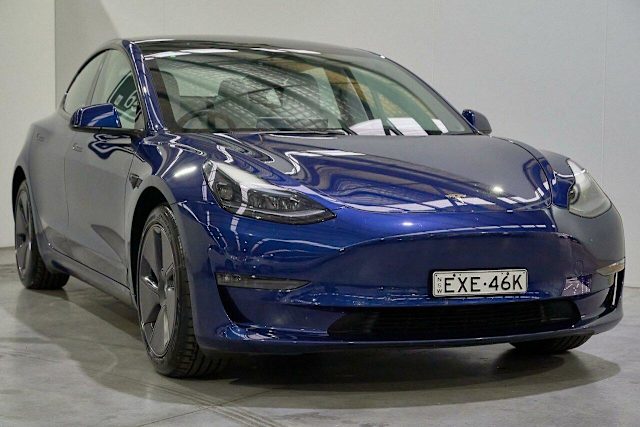 2022 Tesla Model 3 MY23 Long Range AWD Blue 1 Speed Reduction Gear ...