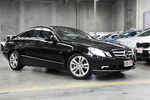 2010 Mercedes-Benz E-Class C207 E250 CGI Elegance Black 5 Speed Sports ...