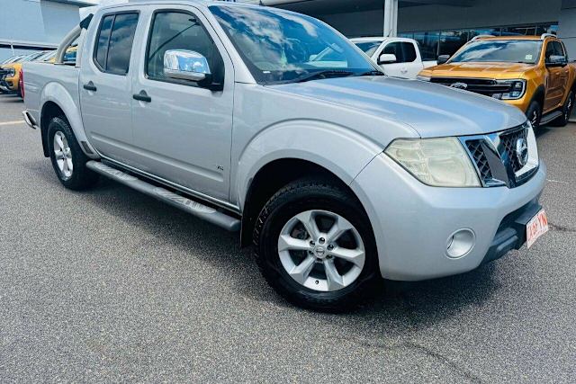 2012 Nissan Navara D40 S5 MY12 ST-X Silver, Chrome 7 Speed Sports ...