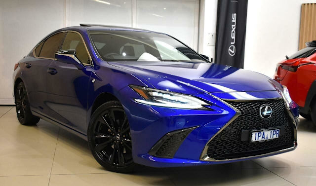 2022 Lexus ES AXZH10R ES300h F Sport Blue 1 Speed Constant Variable ...