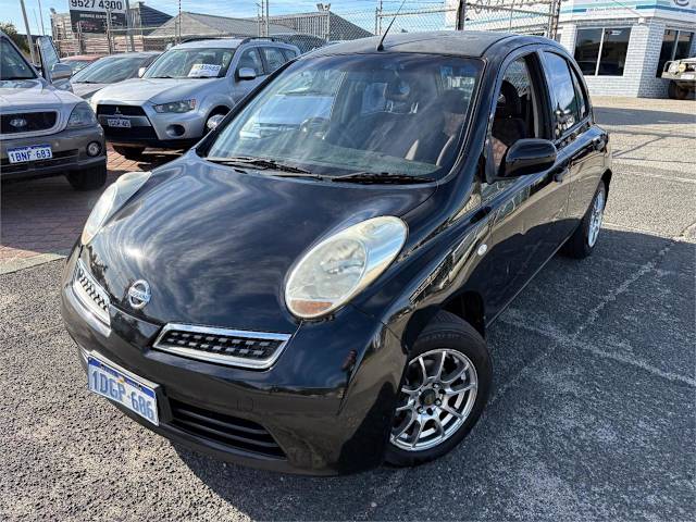 2008 Nissan Micra K12 Black 4 Speed Automatic Hatchback | Cars, Vans ...
